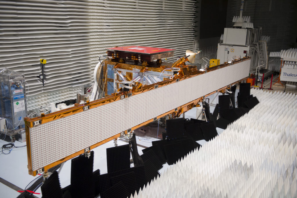 Sentinel 1A & Jason3 in Thales Alenia Space Cannes facility ...